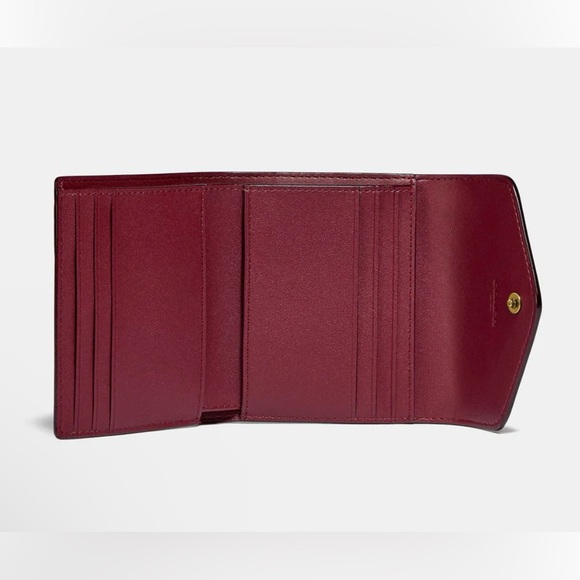Coach | Bags | Coach Colorblock Coated Canvas Signature Wyn Small ...